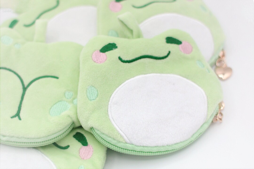 Froggo Butt | Cute Frog Wallet | Kawaii Purse | Plush Wallet | Plush ...