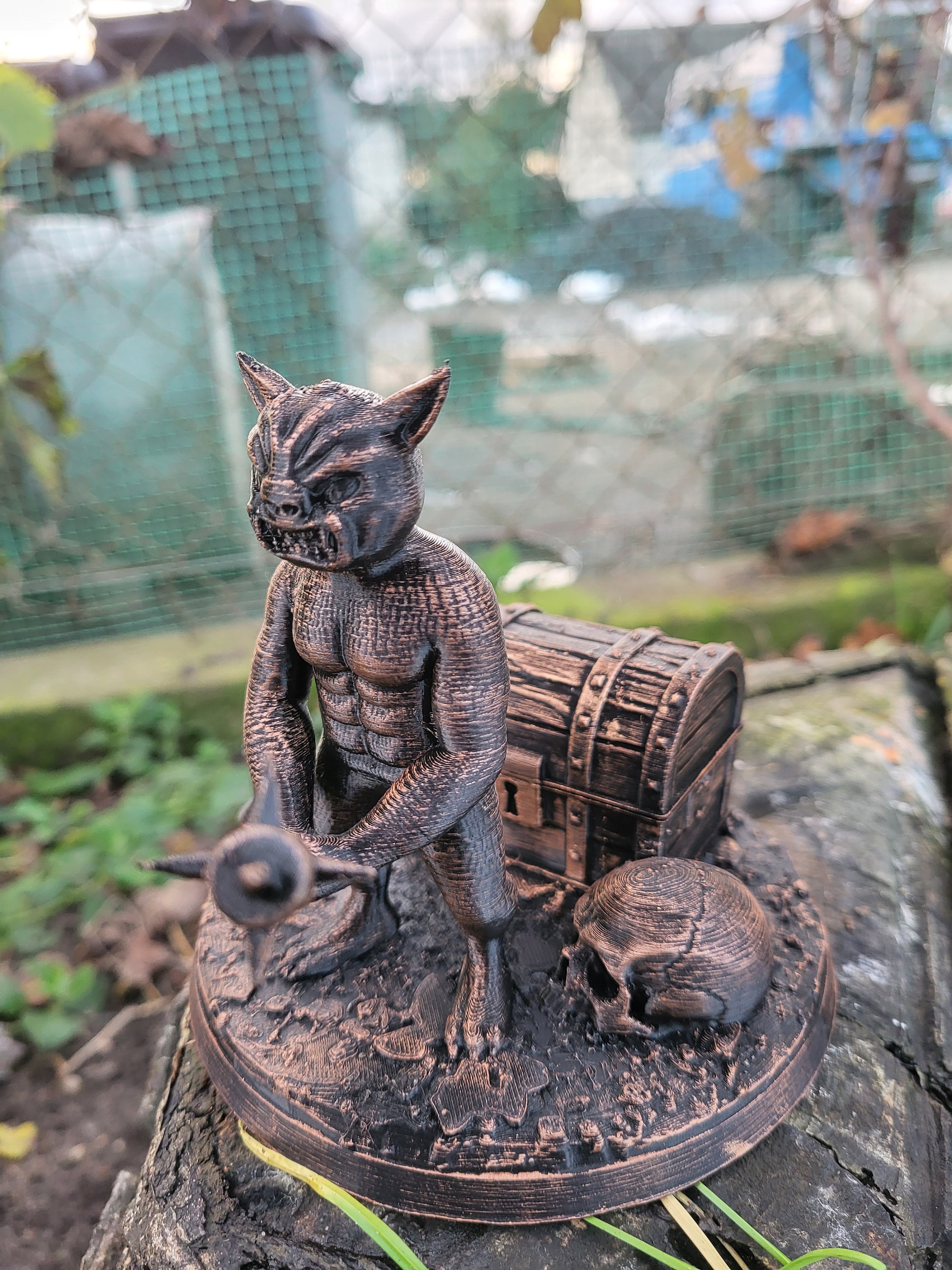 Goblin Gothic Game Figure Art Custom Geek Gift Nerd Gift Personal ...