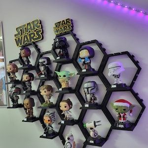 Funko Pop Locking Wall Shelf W/ Display Funko Pop / Stage Funko Pop ...