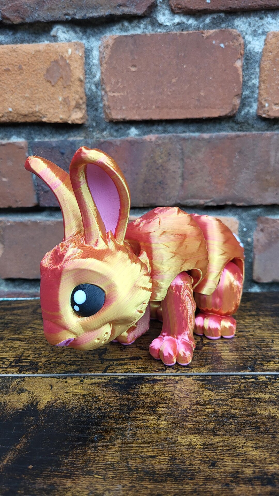 Cute Articulated Rabbit Bunny Figure Movable Toy Cute Big Gift Custom ...