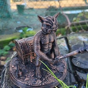 Goblin Gothic Game Figure Art Custom Geek Gift Nerd Gift Personal ...