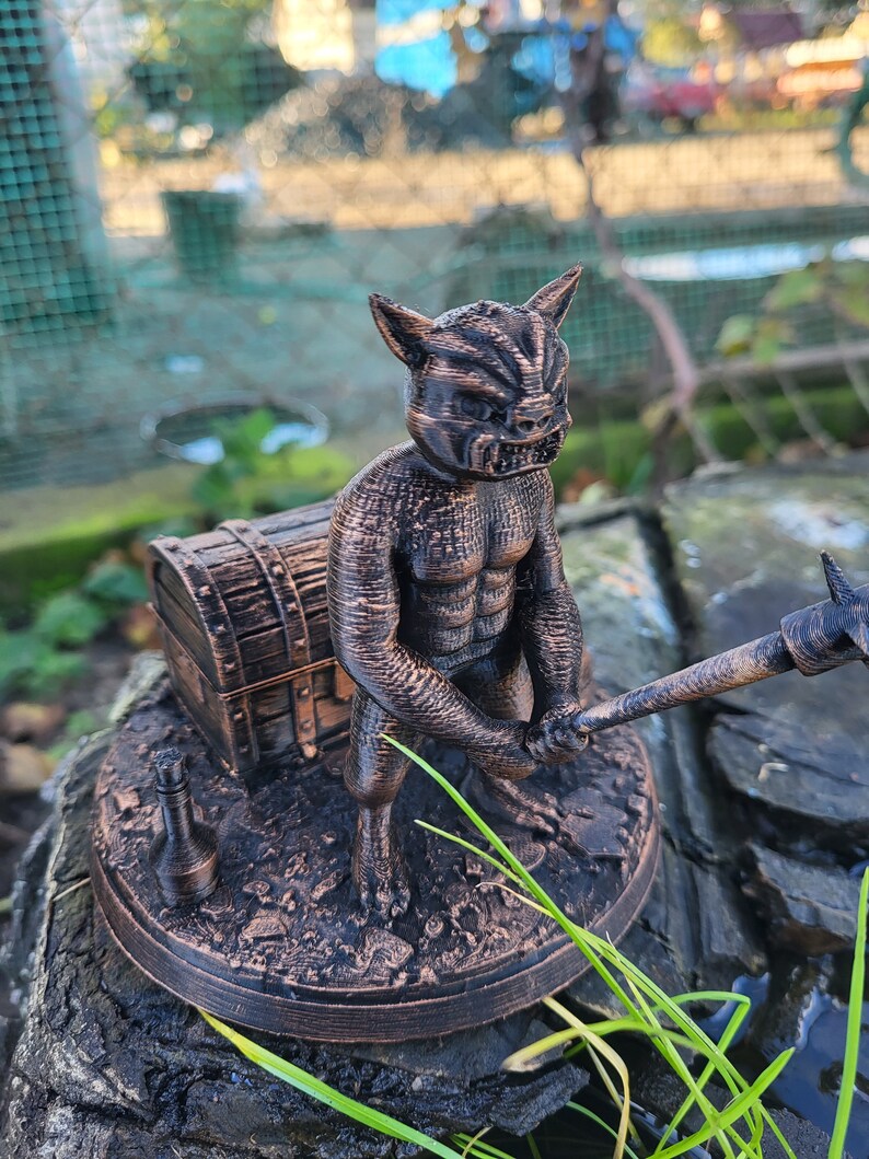 Goblin Gothic Game Figure Art Custom Geek Gift Nerd Gift Personal ...