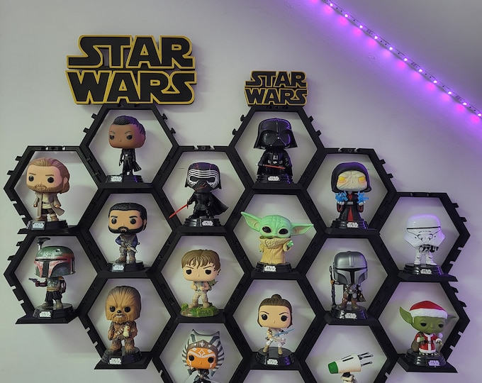 Funko Pop Locking Wall Shelf W/ Display Funko Pop / Stage Funko Pop ...