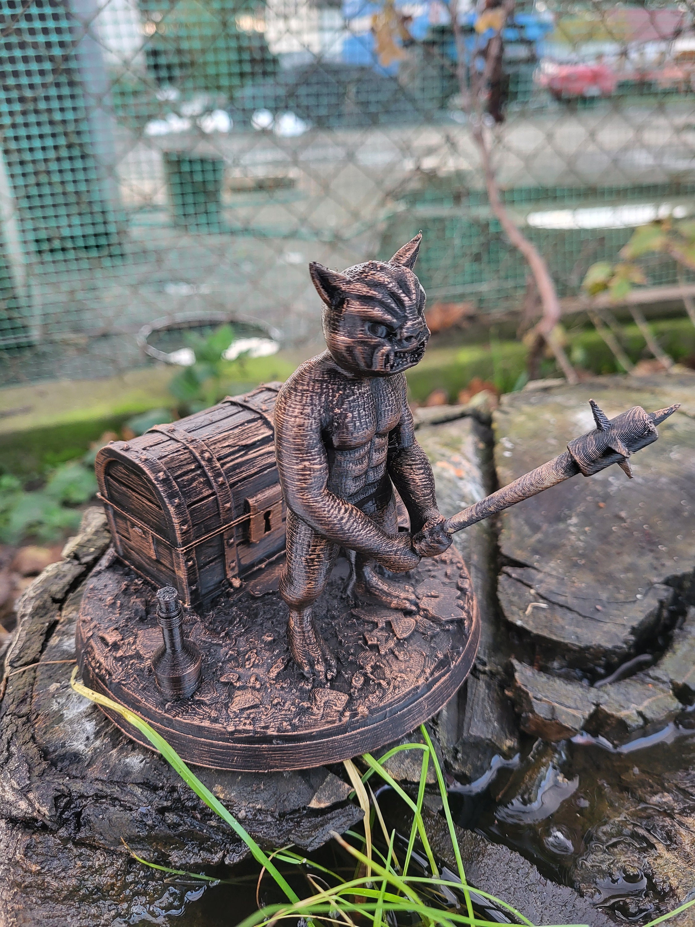 Goblin Gothic Game Figure Art Custom Geek Gift Nerd Gift Personal ...