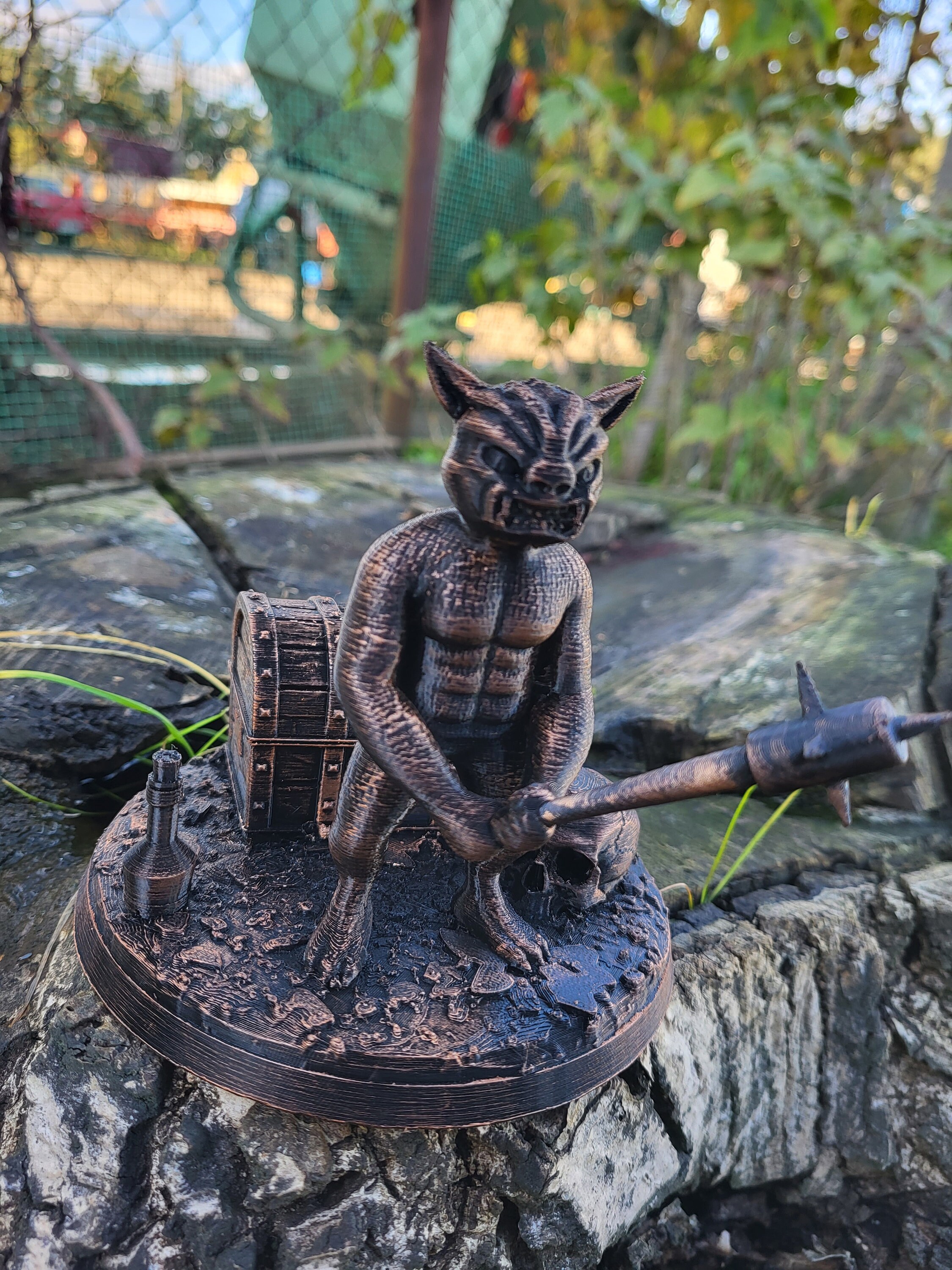 Goblin Gothic Game Figure Art Custom Geek Gift Nerd Gift Personal ...