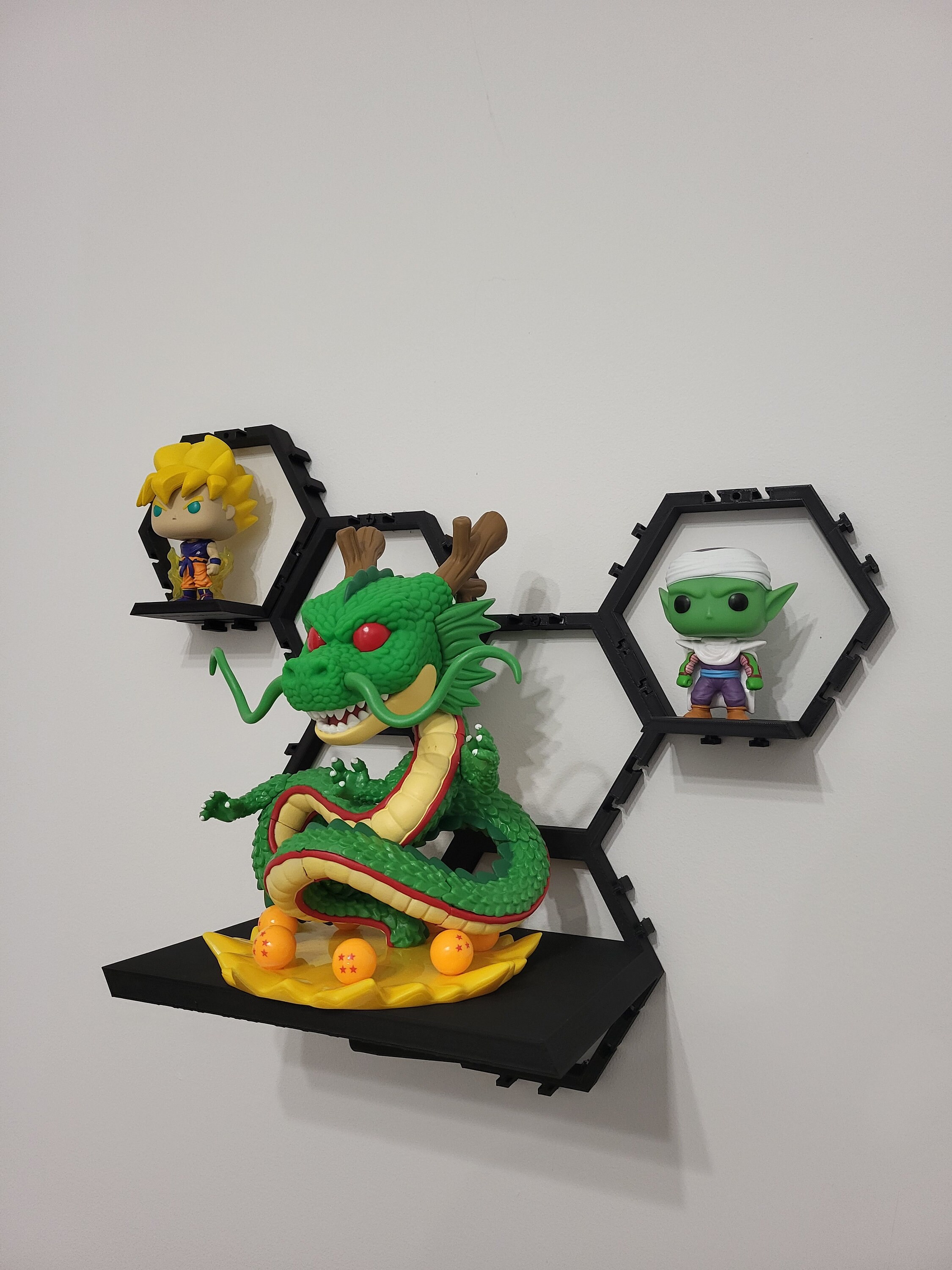 Jumbo Funko Pop Locking Wall Shelf W/ Display Funko Pop / Mega Stage ...