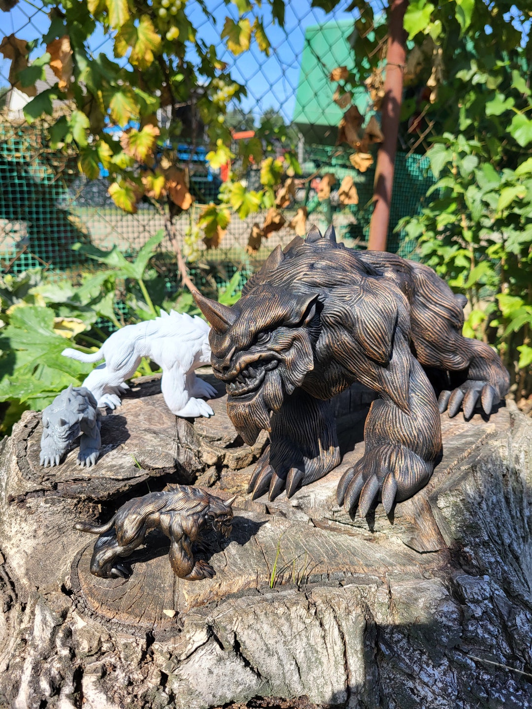 Shadow Beast Gothic Game Figure Art Custom Geek Gift Nerd Gift Personal ...