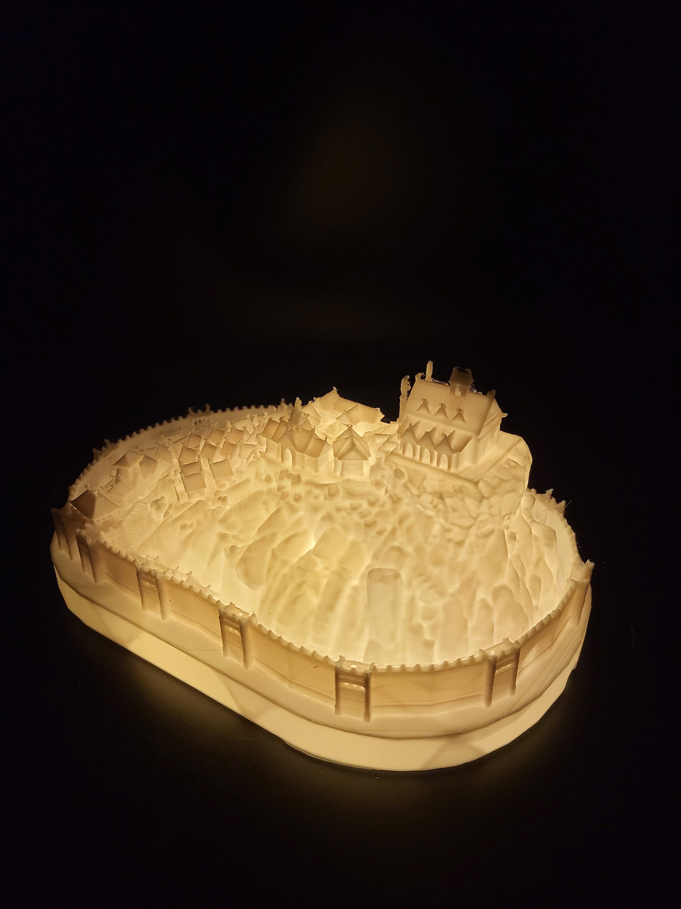 Edoras Lamp Lord of the Rings Custom Lamp Gift Hobbit Rohan - Etsy