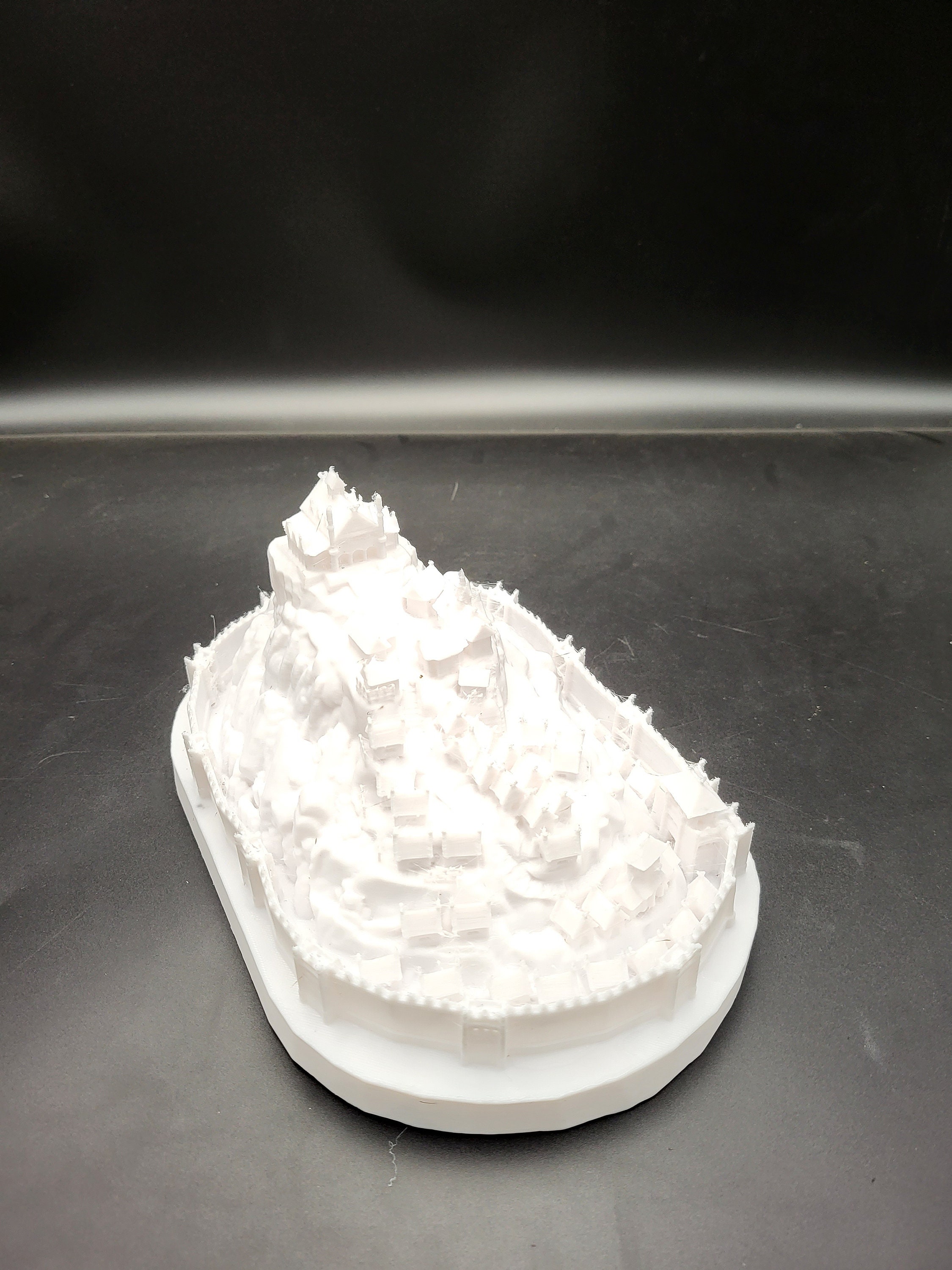 Edoras Lamp Lord of the Rings Custom Lamp Gift Hobbit Rohan Figure 3d ...