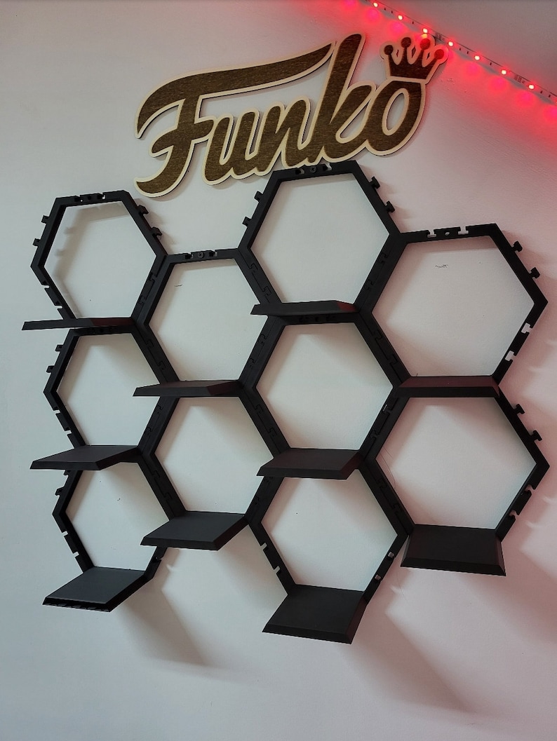 Funko Pop Box Locking Wall Shelf Box Display Funko Pop Stage Funko Pop ...