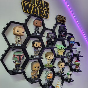 Funko Pop Locking Wall Shelf W/ Display Funko Pop / Stage Funko Pop ...