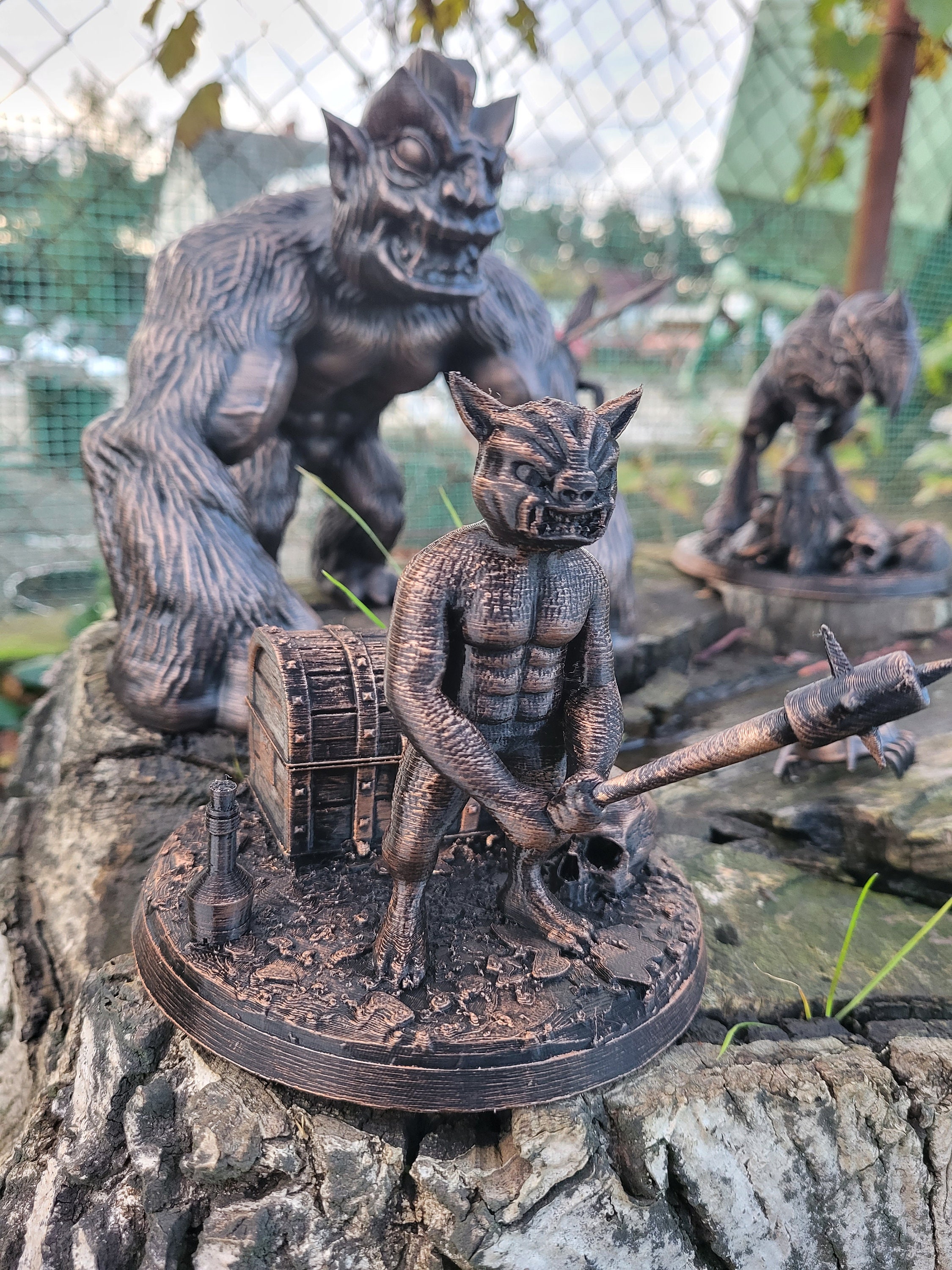 Goblin Gothic Game Figure Art Custom Geek Gift Nerd Gift Personal ...