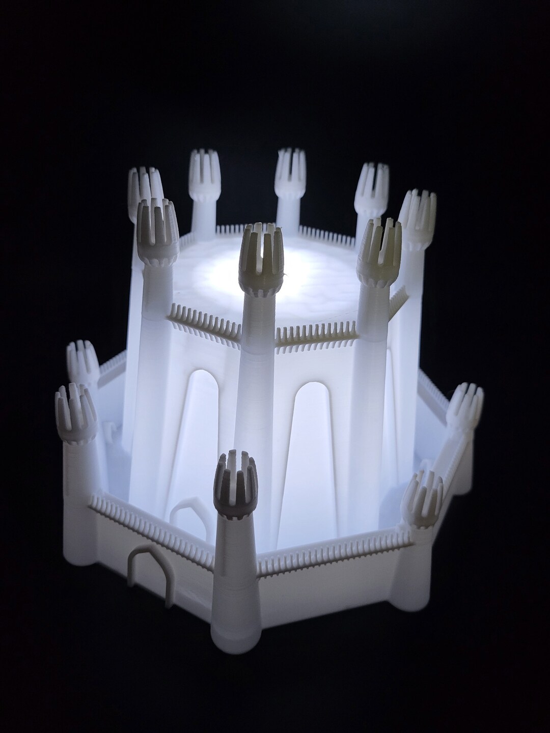 Heroes Migh and Magic 3 Dungeon Castle 3d Lamp Art Custom Gift Building ...
