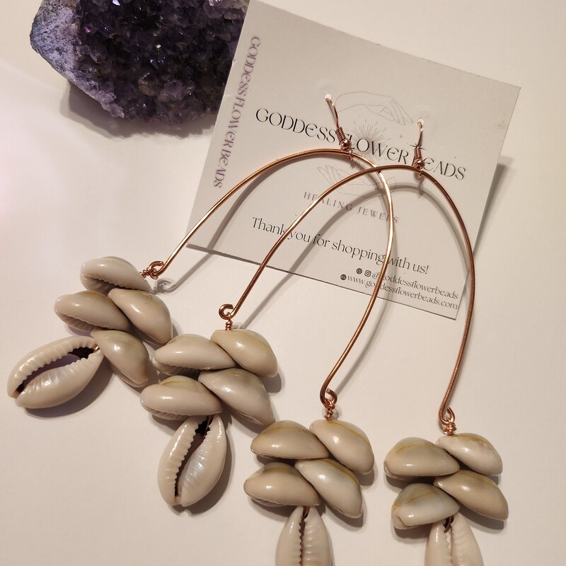 Shell Earrings - Etsy