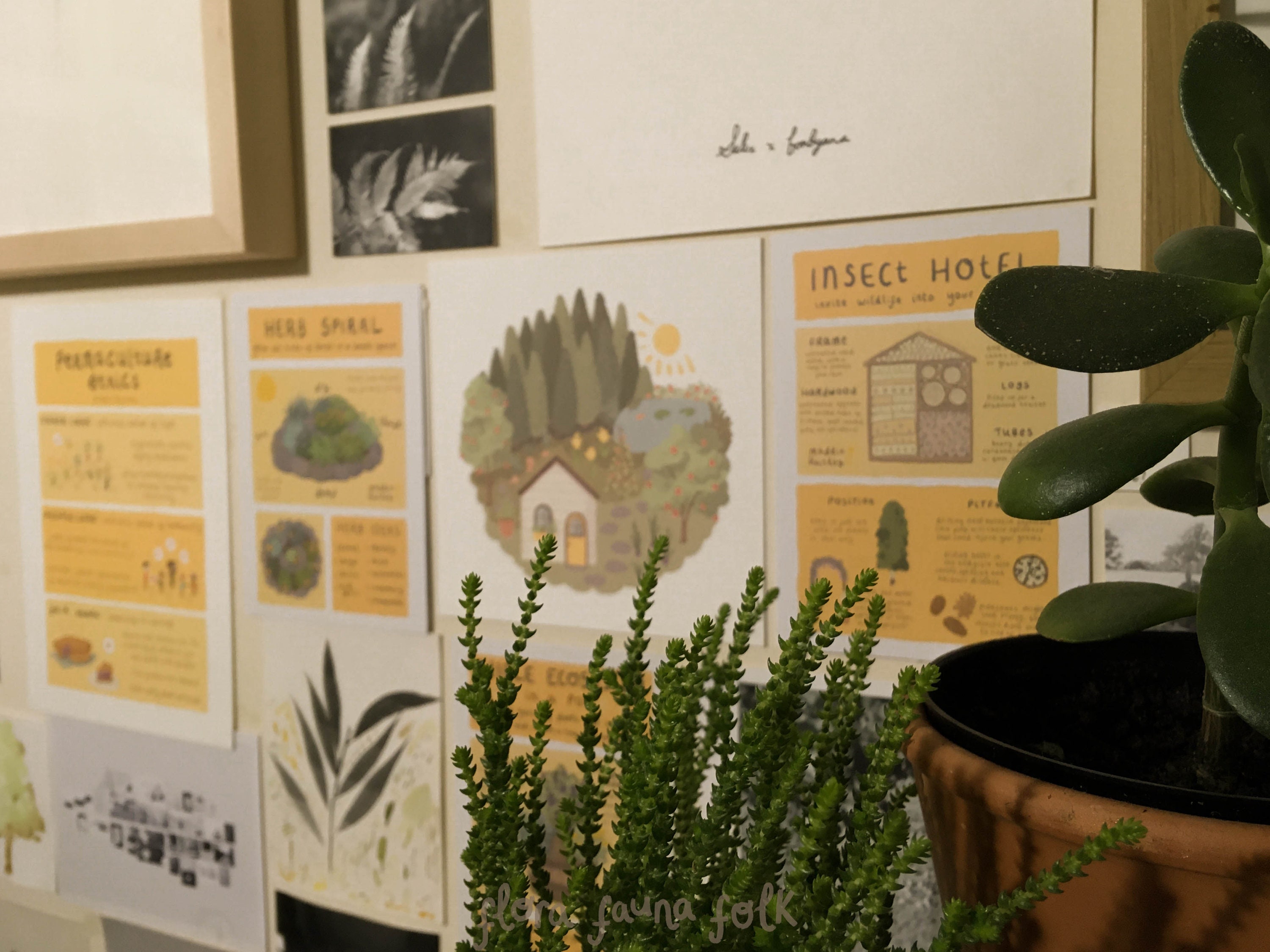 Edible Ecosystem Infographic A6 Art Print Postcard - Etsy