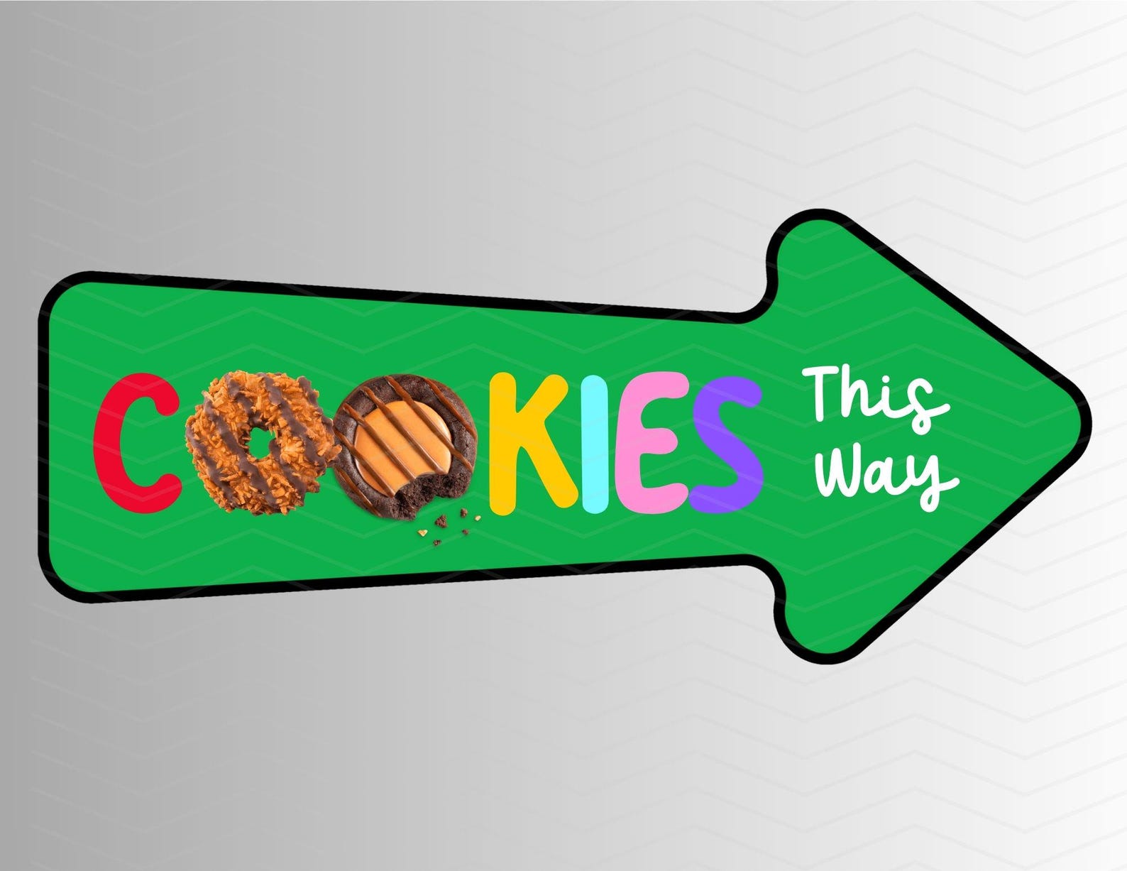 Girl Scout Cookie Printable Signs, Cookie Booth Signs - Etsy