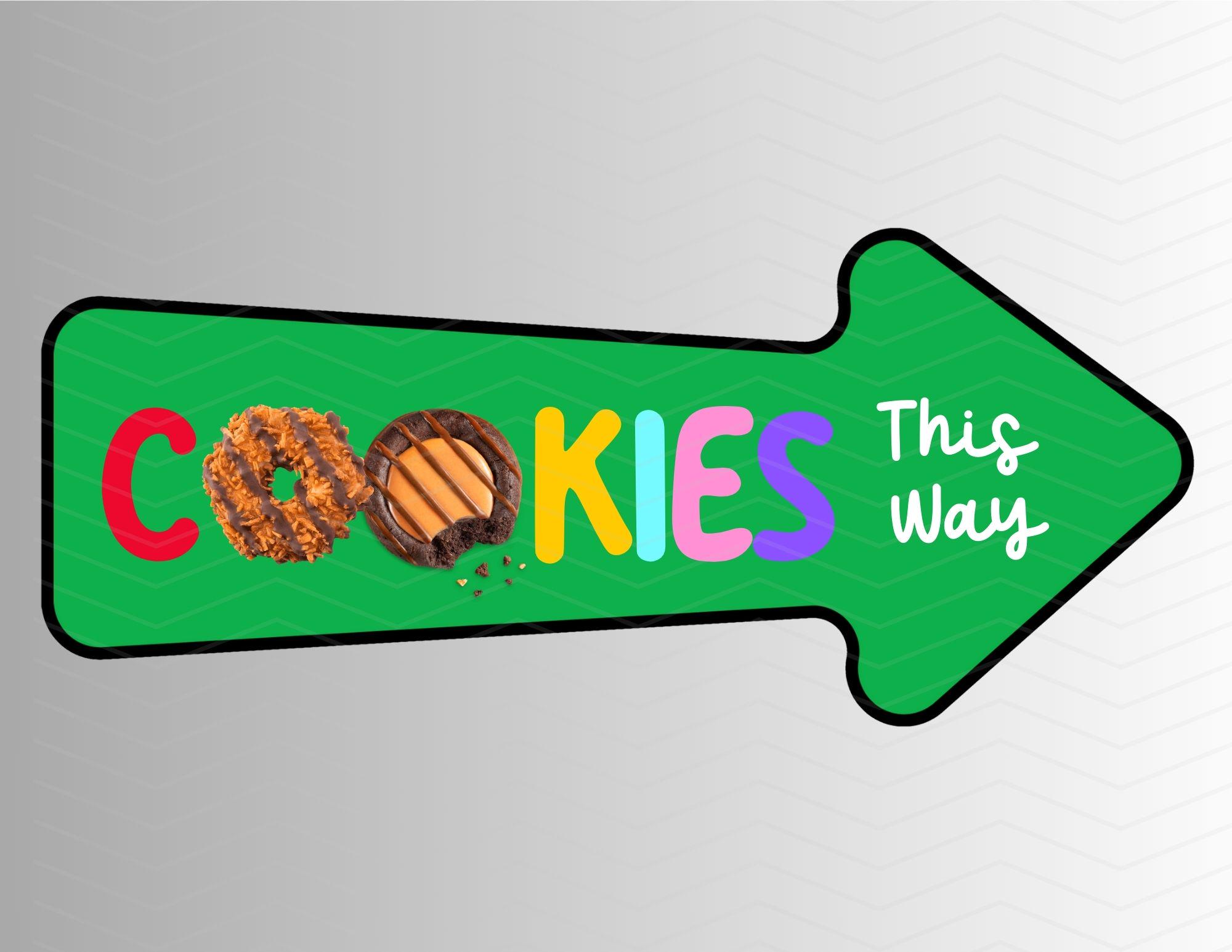 Girl Scout Cookie Printable Signs, Cookie Booth Signs - Etsy