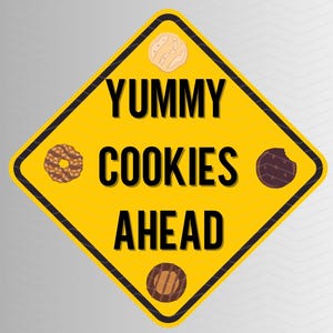 Girl Scout Cookie Printable Signs, Cookie Booth Signs - Etsy