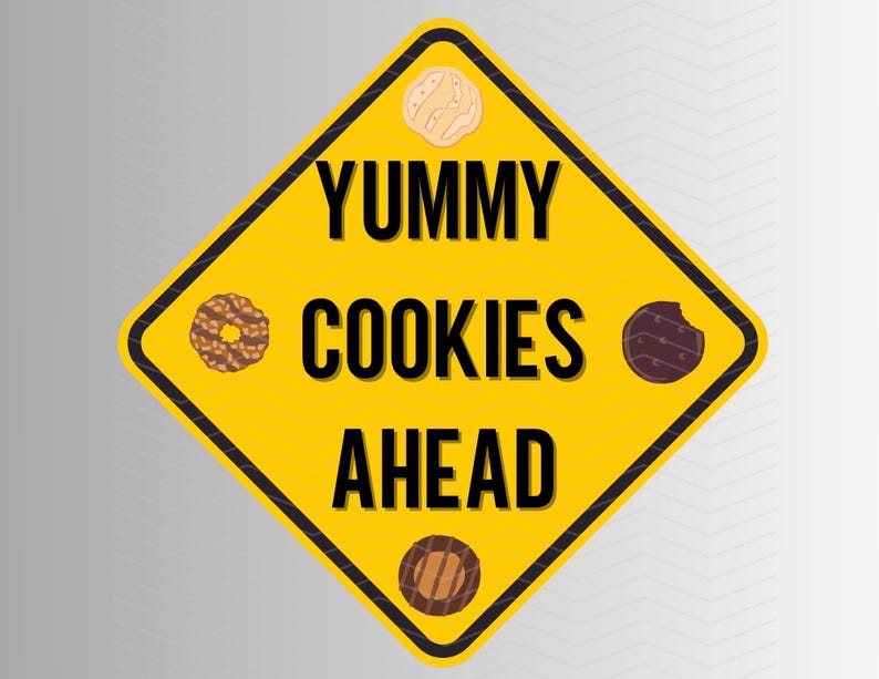 Girl Scout Cookie Booth Signs: Printable Designs (PDF, JPG, PNG) - Etsy