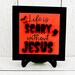 Christian Halloween Sign, Christian Decor, Christian Signs, Jesus ...