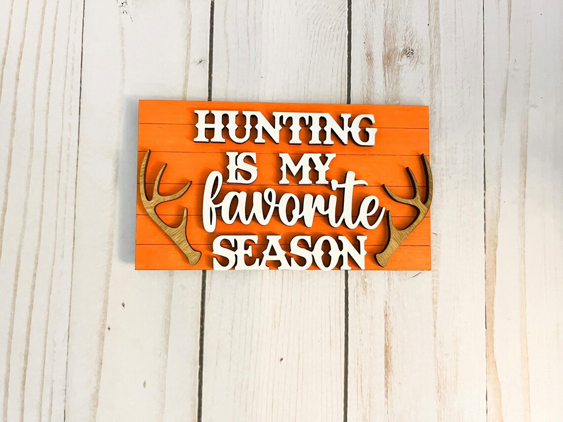 Hunting Tiered Tray Hunting Decor Tiered Tray Hunting - Etsy