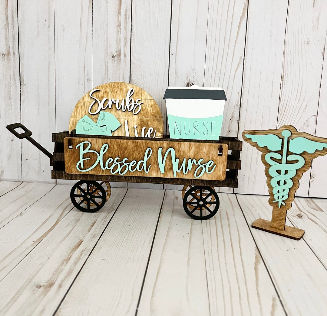 Nurse Wagon, Nurse Decor, Nurse Life, Nurse Gift, Medical Decor ...