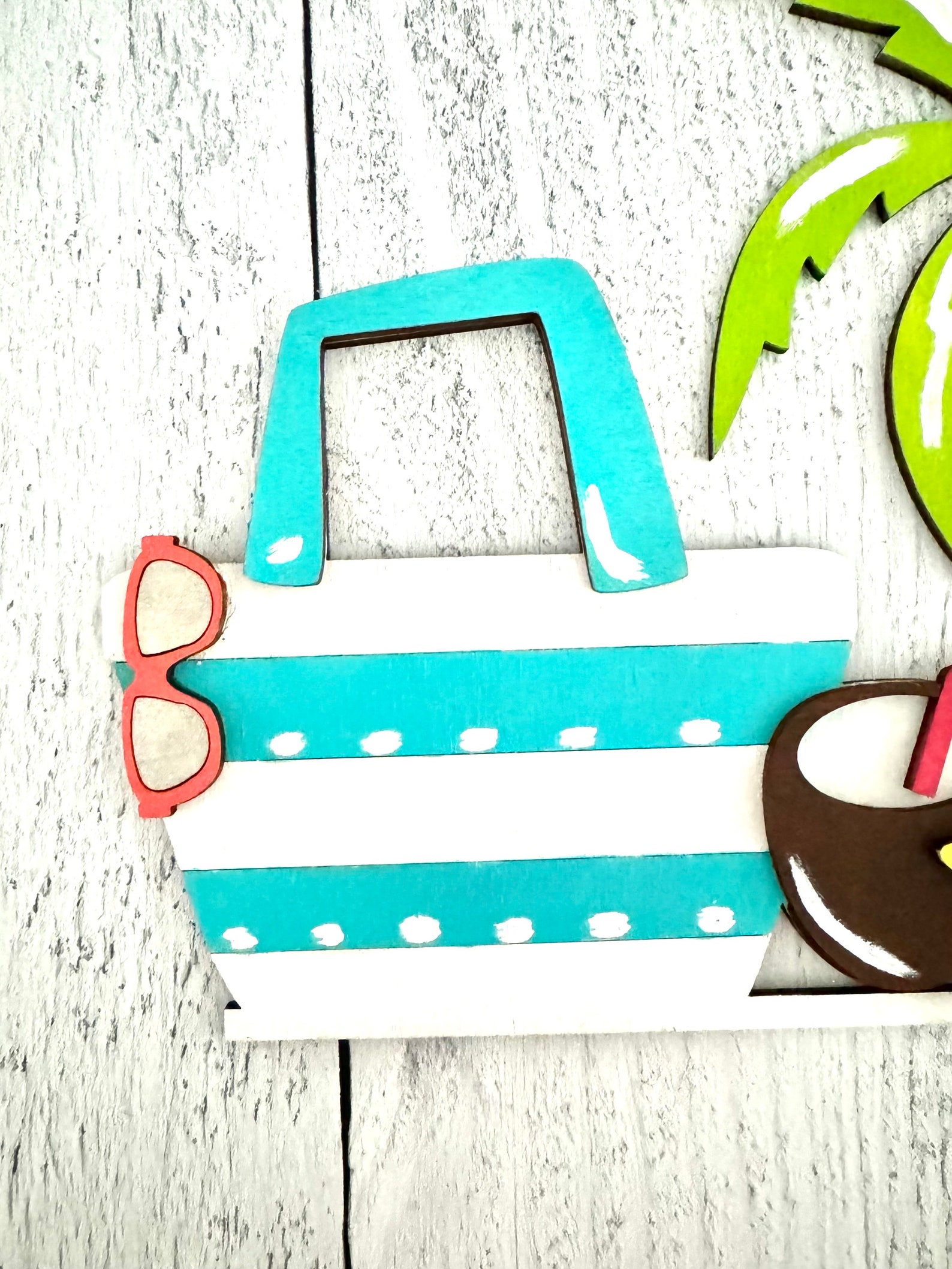 Beach Mini Post, Beach, Beach Decor, Home Decor, Summer Decor, Summer ...