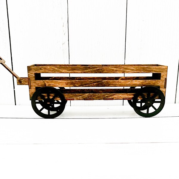 Wooden Wagon - Etsy