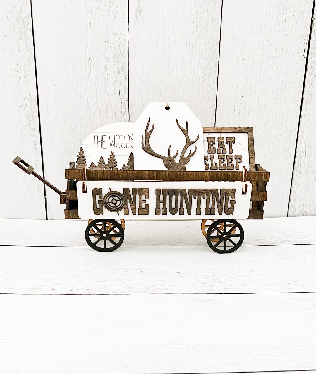 Hunting Interchangeable Wagon, Hunting, Hunting Decor, Hunting Signs ...