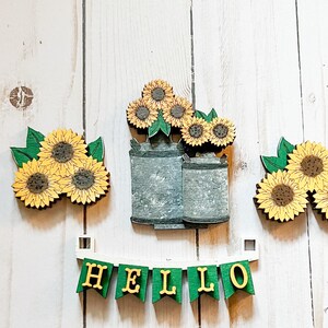 Sunflower Farmhouse Crate, Sunflowers, Sunflower Decor, Farmhouse Decor ...