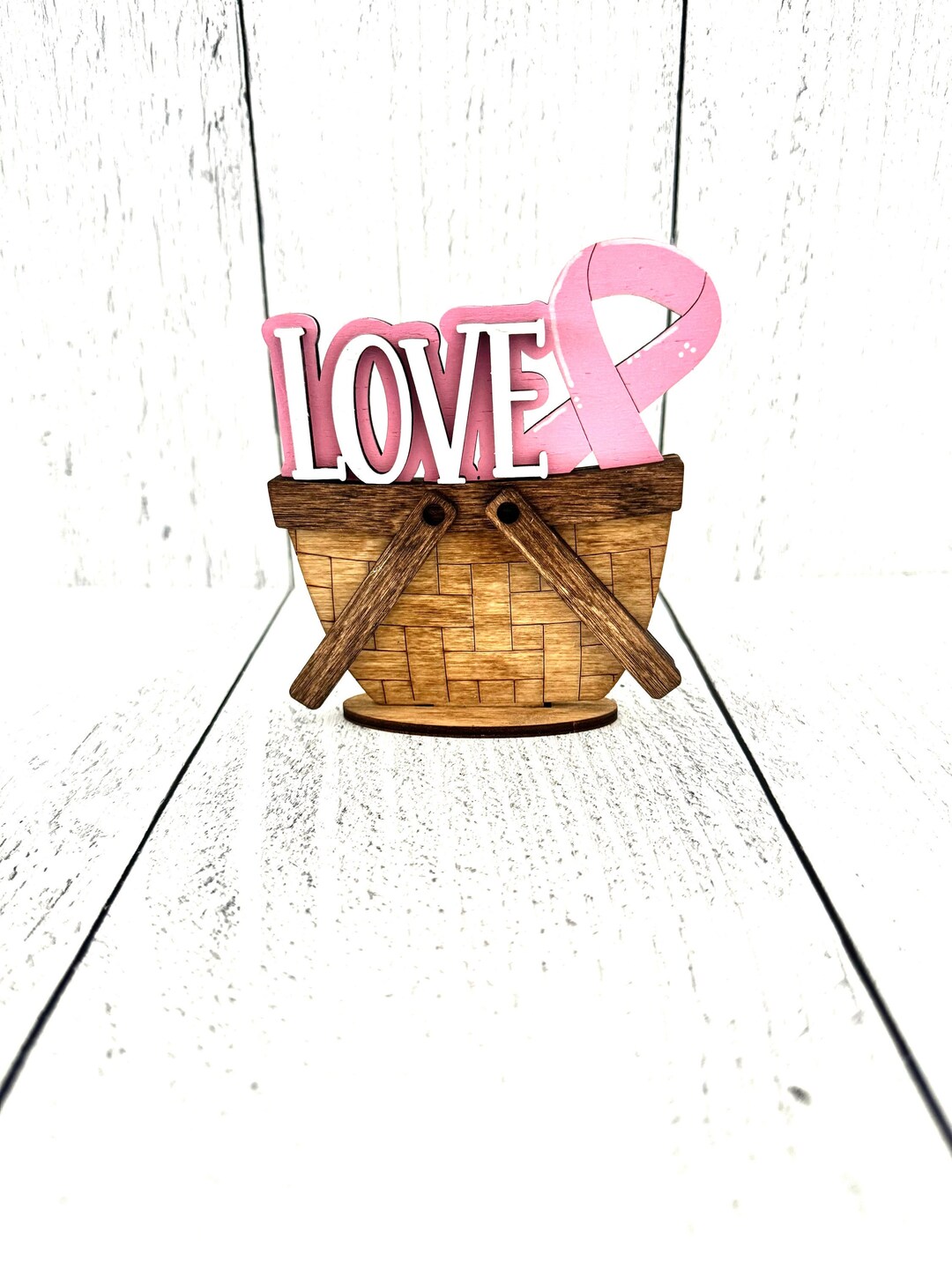 Mini Cancer Awareness Interchangeable Basket, Cancer Awareness, Breast ...