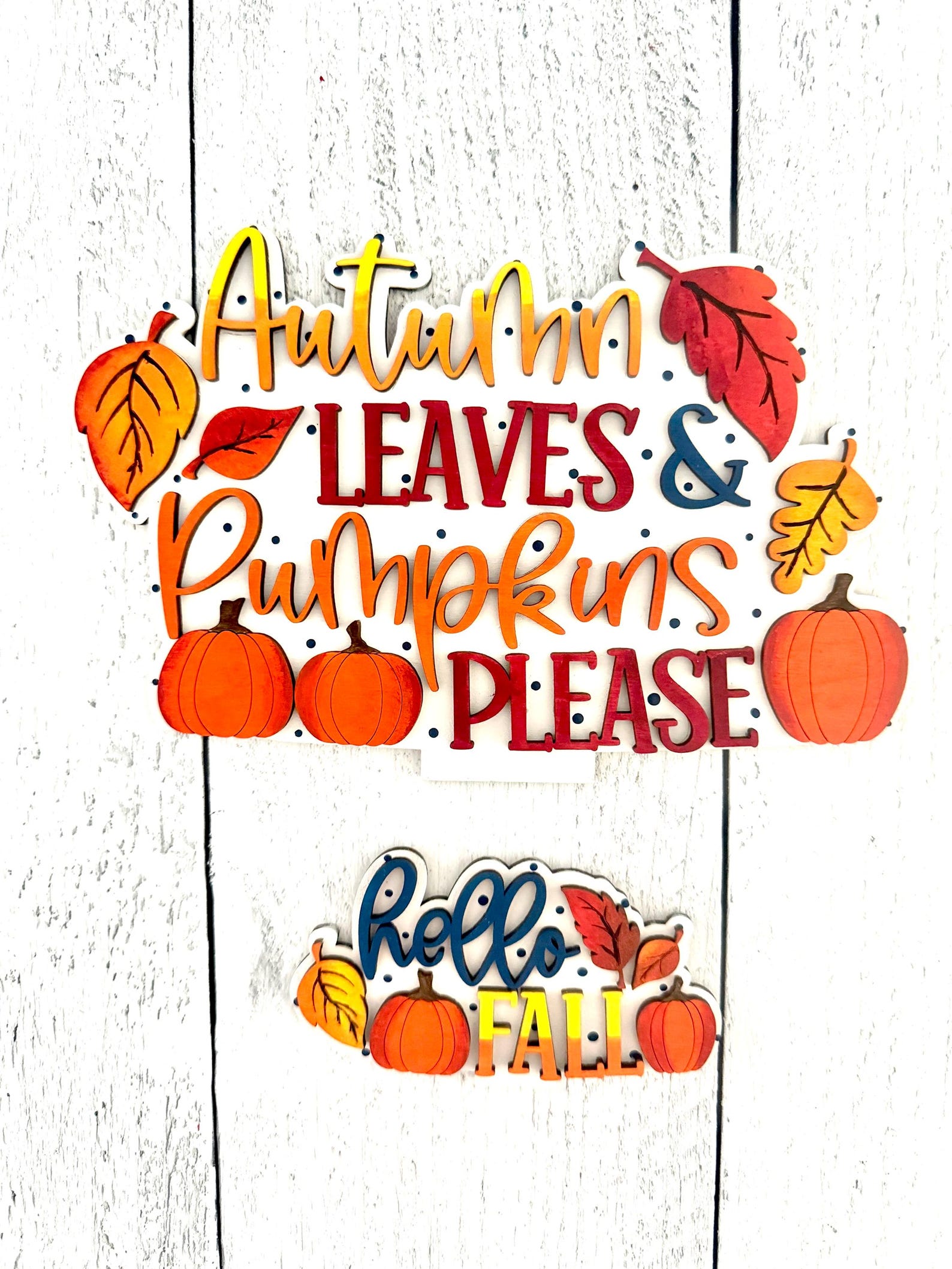 Autumn Interchangeable Basket, Fall Decor, Fall Signs, Autumn Decor ...