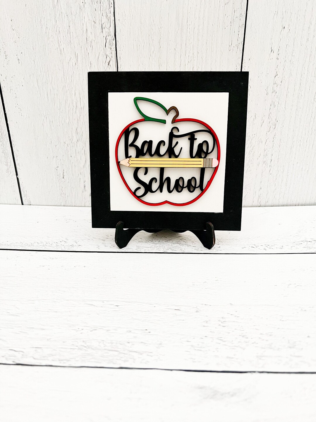 Back to School Sign, School Decor, Teacher Decor, Desk Decor, School ...