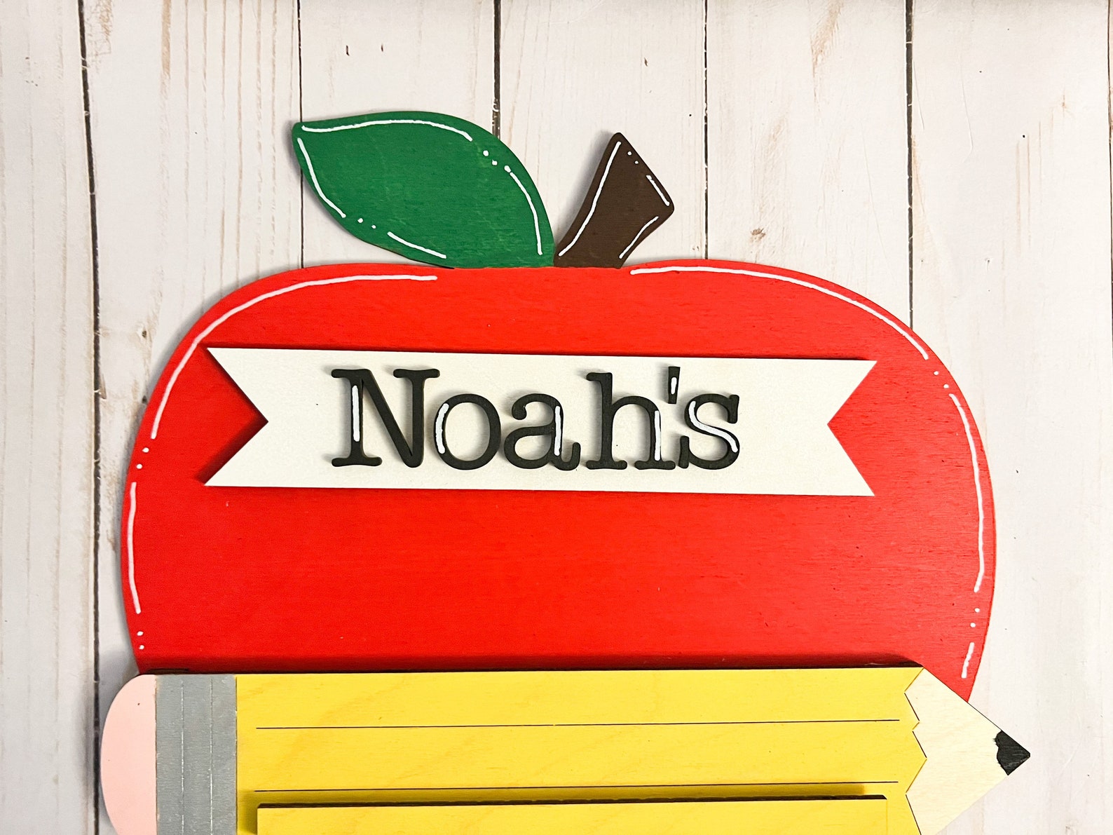Back to School Apple Sign First Day of School Last Day of - Etsy