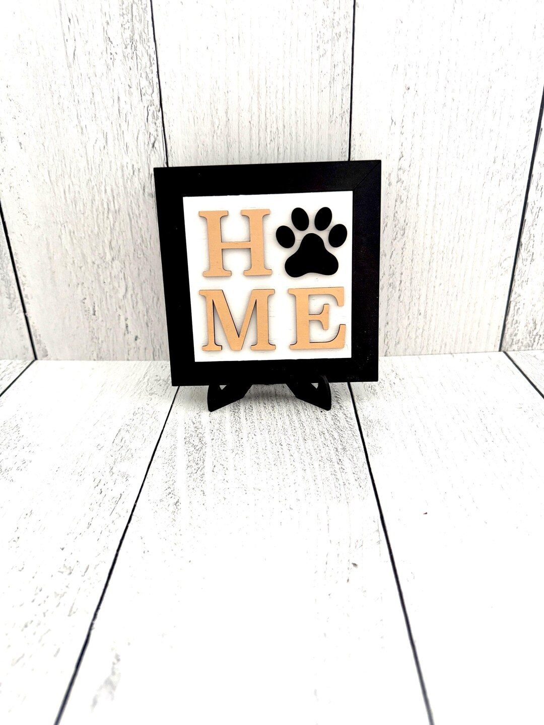 Home Dog Themed Square Frame, Dog Decor, Dog Lover Gift, Dog Mom Gift ...