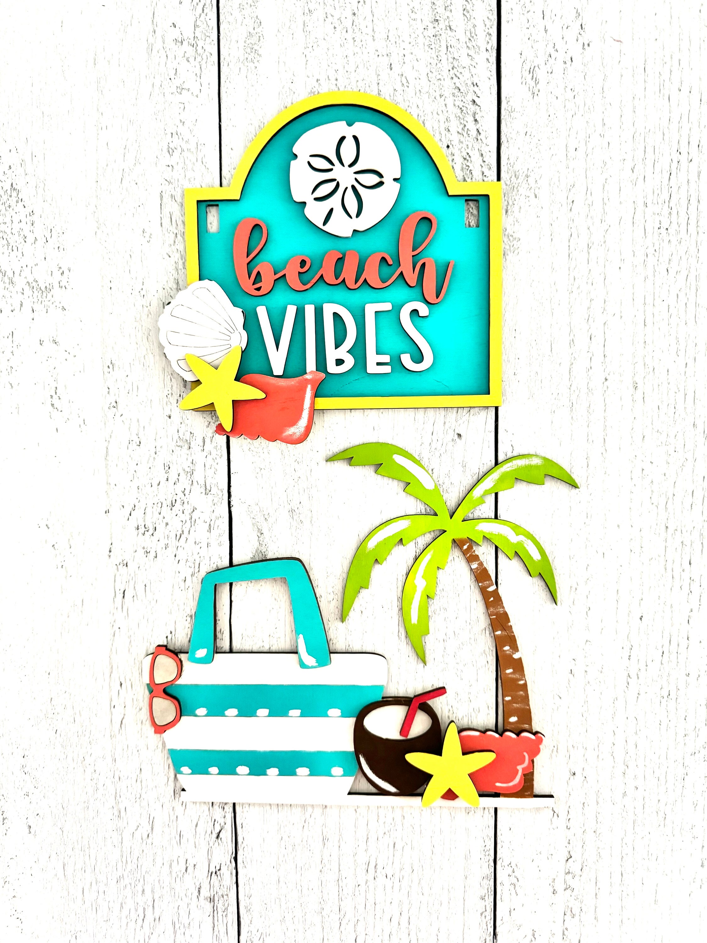 Beach Mini Post, Beach, Beach Decor, Home Decor, Summer Decor, Summer ...