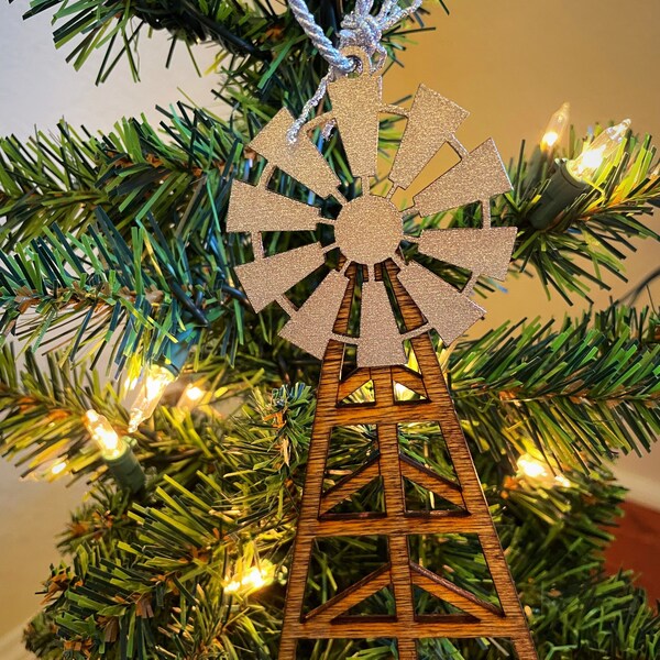Windmill Ornament - Etsy