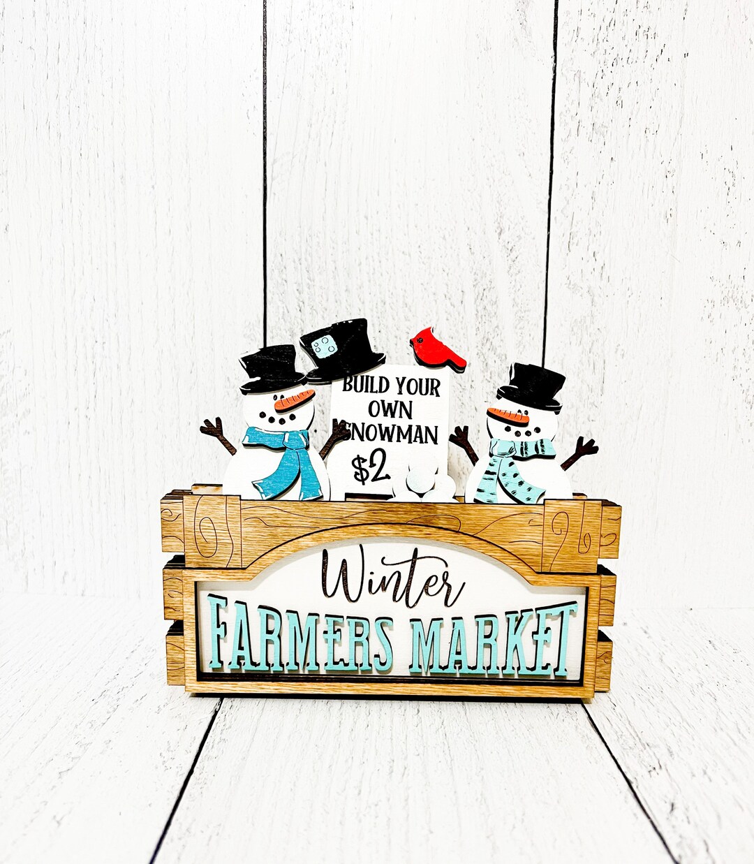 Snowman Winter Crate, Snowman, Snowman Decor, Winter, Winter Decor ...