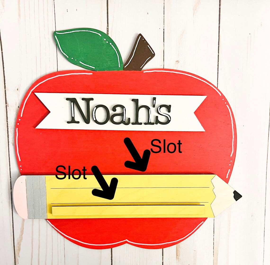 Back to School Apple Sign First Day of School Last Day of - Etsy