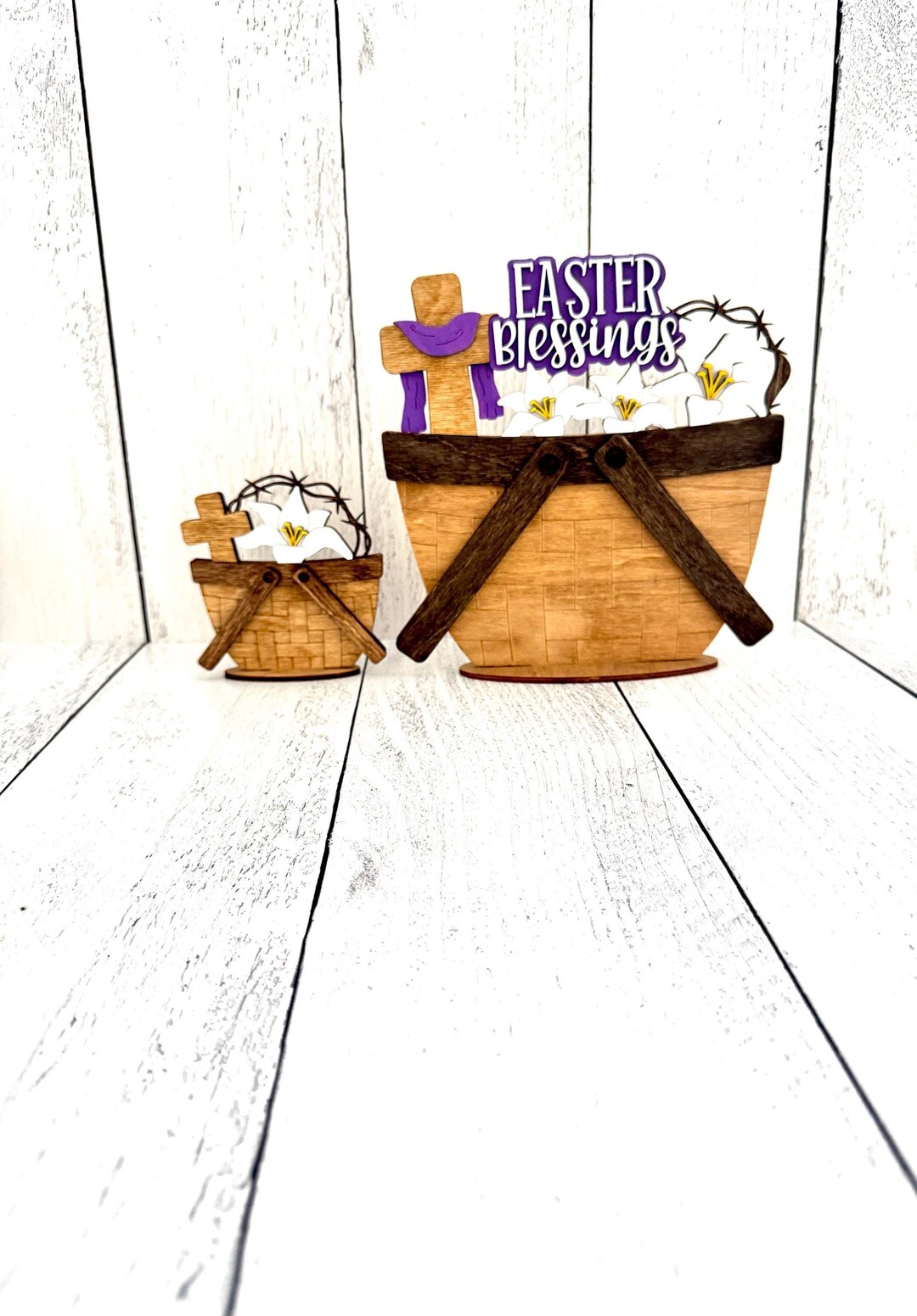 Christian Themed Basket, Christian Easter, Easter Decor, He is Risen ...