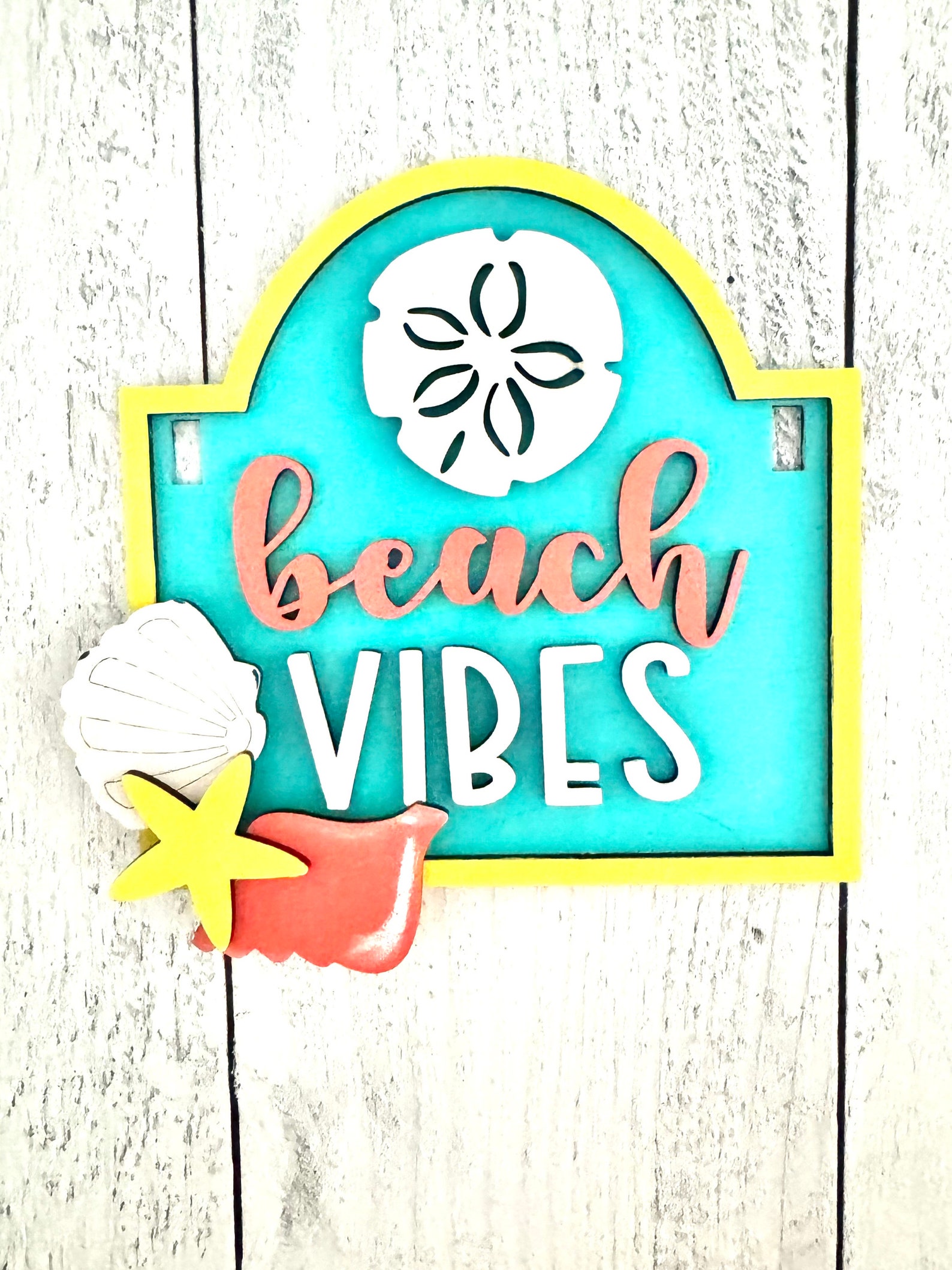 Beach Mini Post, Beach, Beach Decor, Home Decor, Summer Decor, Summer ...