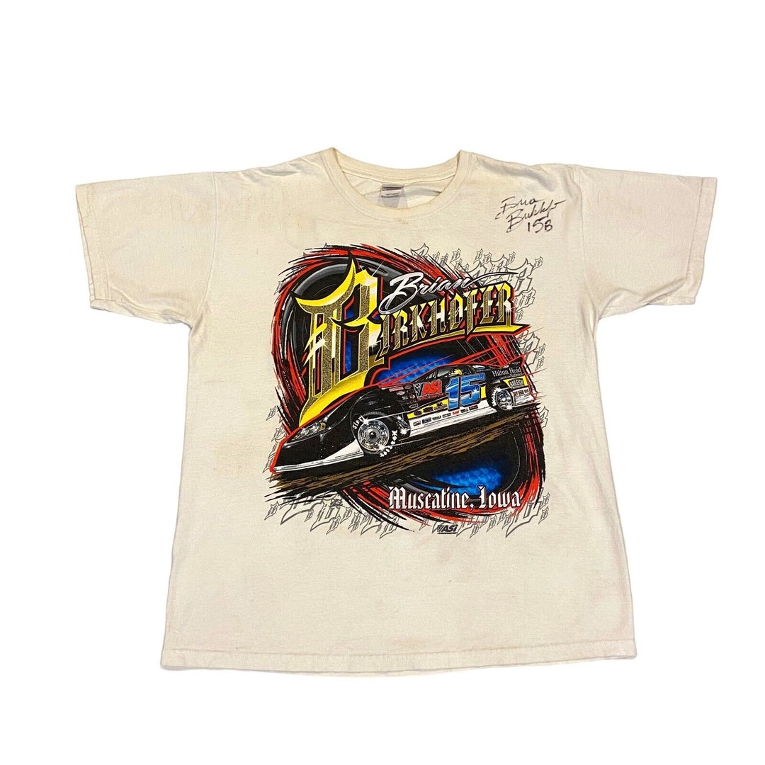 Brian Birkhofer Signed Tshirt Late Model Racing Stock Cars - Etsy