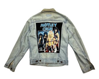 Denim Heavy Metal Jacket - Etsy