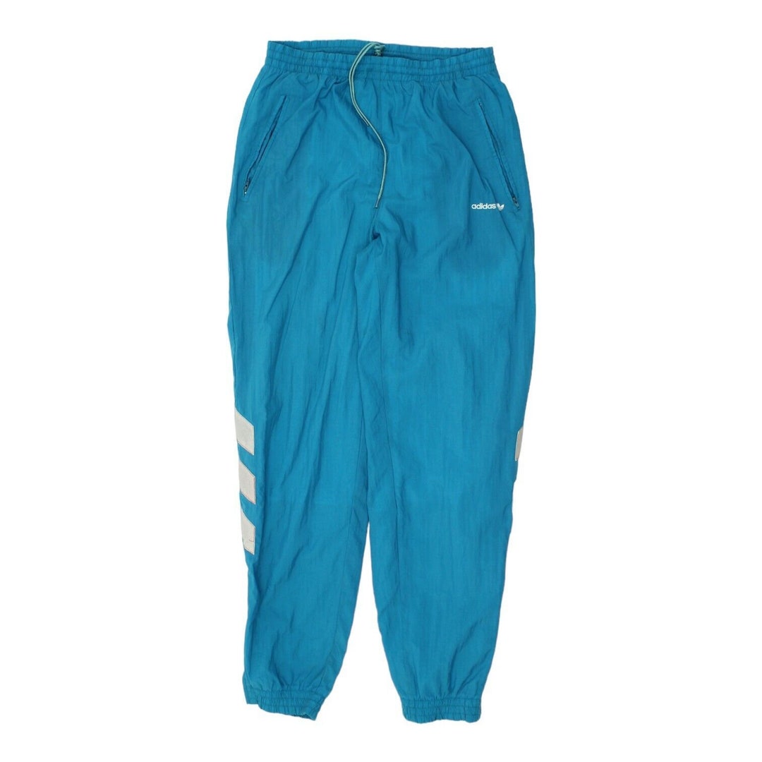 Adidas Originals Mens Turquoise Tracksuit Bottoms Vintage 90s ...