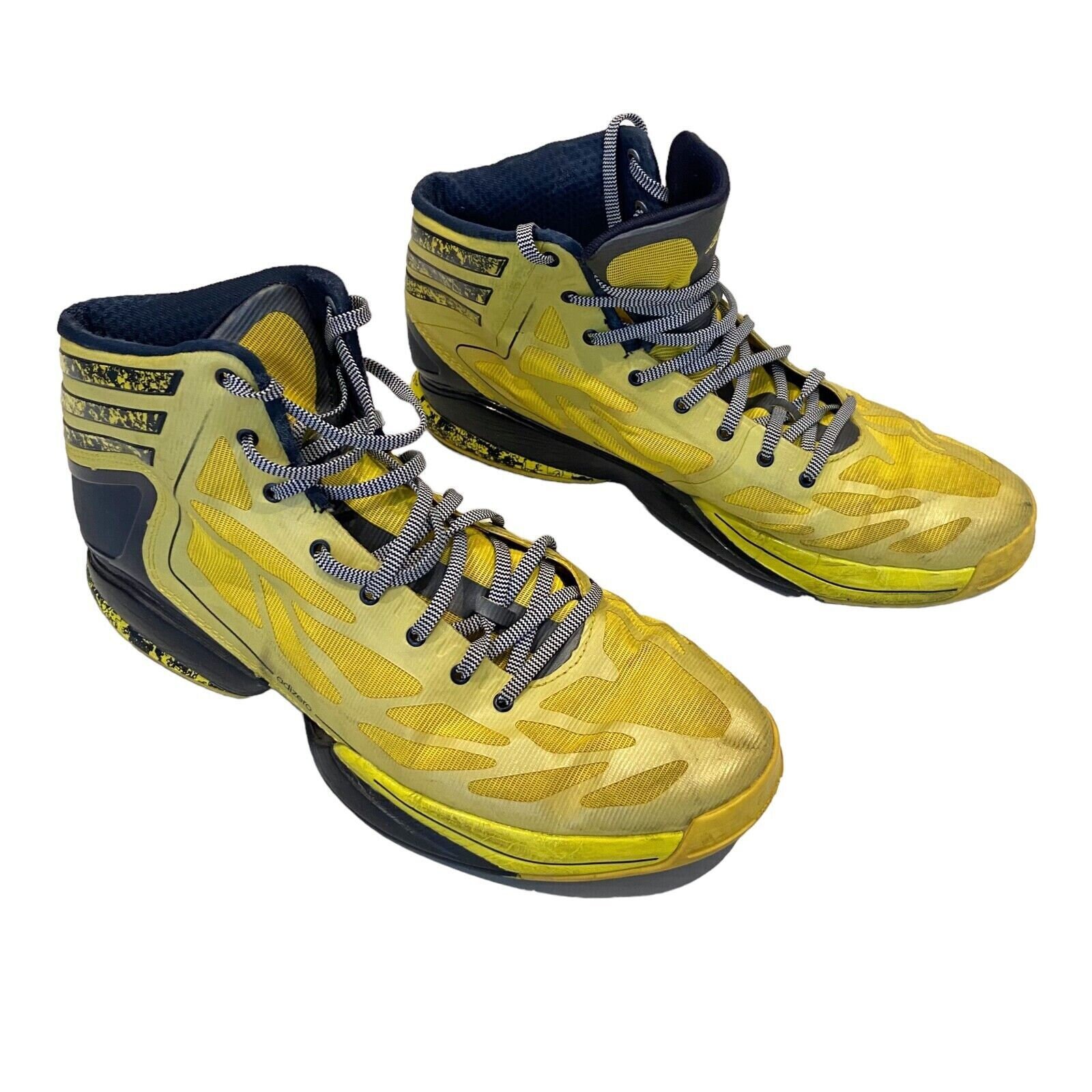 Adidas Basketball Shoes Adizero Yellow