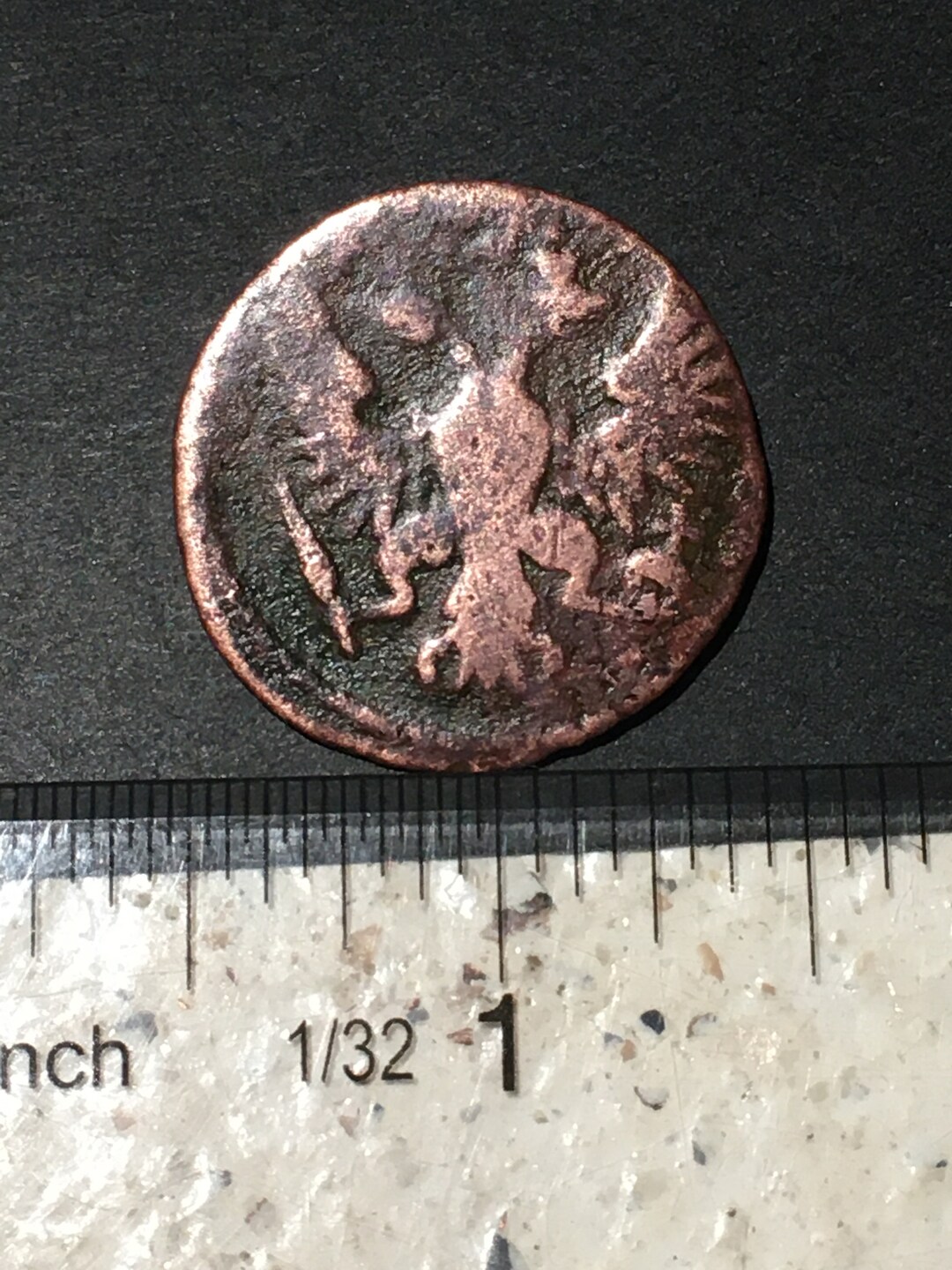 Beautiful 1750 Russian Empire Copper Denga Coin - Etsy