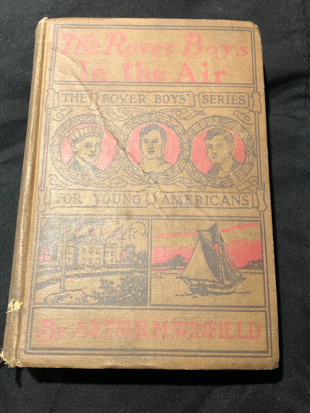 1912 Edwardian Era Book, the Rover Boys in the Air - Etsy
