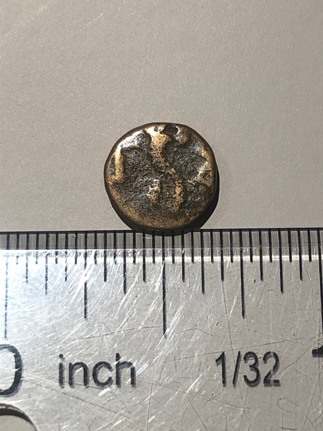 Small Ancient Bronze Greek Coin - Etsy