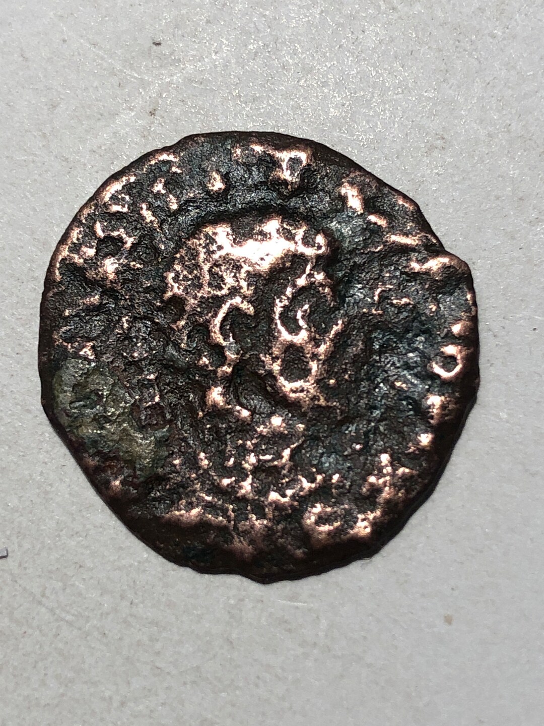 Authentic Ancient Bronze Roman Empire Coin - 163 - Etsy