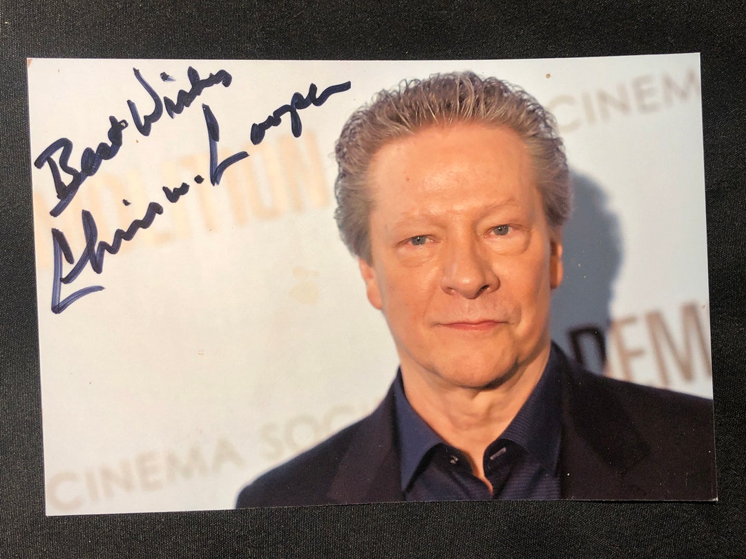 Original Actor Chris Cooper Autograph on 4x6” Card - Etsy
